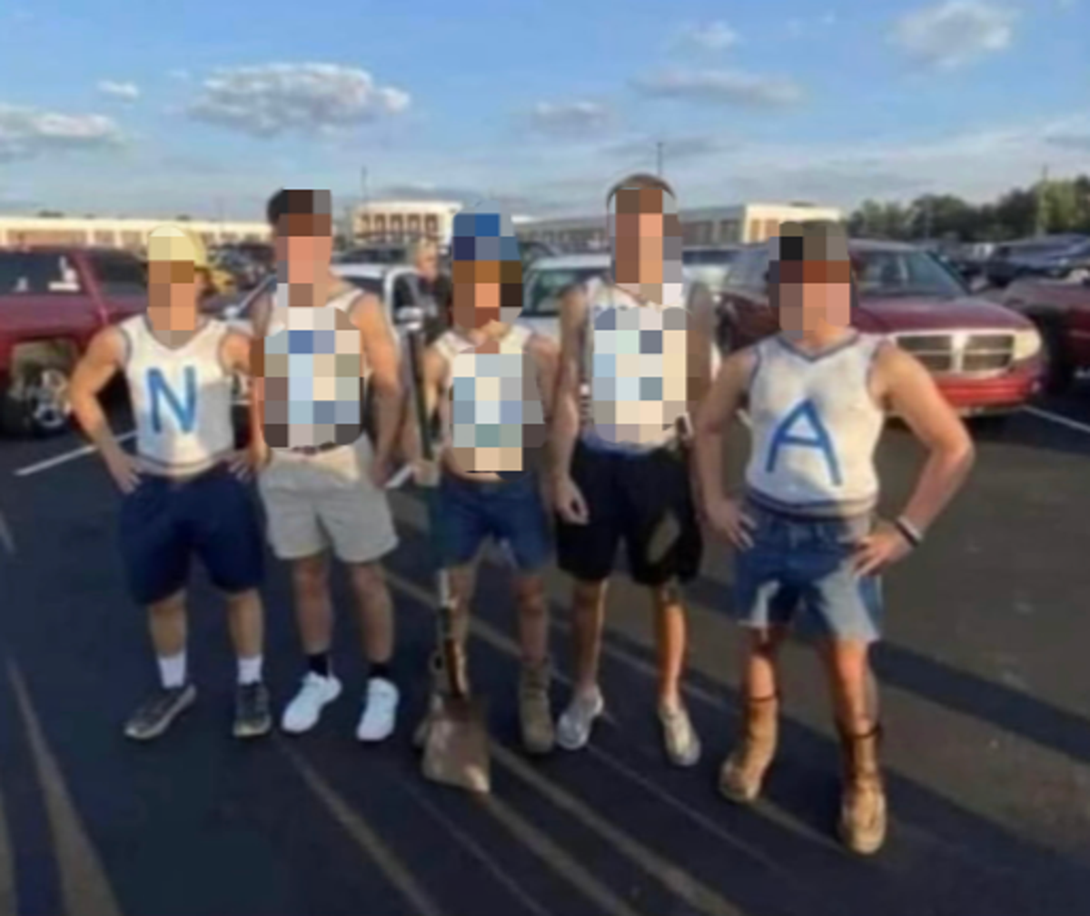 Georgia High School Students Spell Out N word On Shirts At Football Georgia High School Students Spell Out N word On Shirts At Football